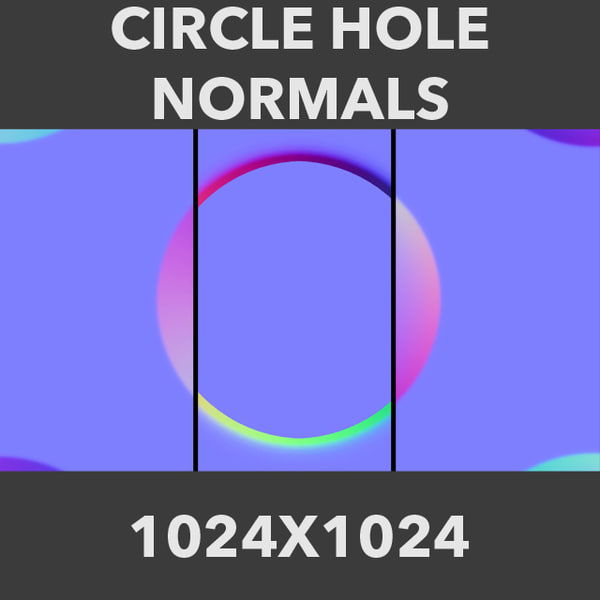 Texture pattern circle metal