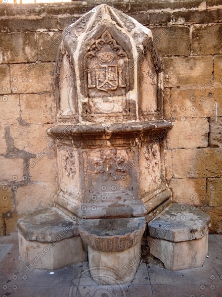 Stock JPEG FOUNTAIN IMAGE MEDIEVAL
