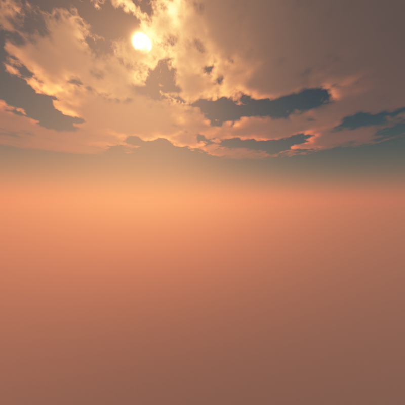 Texture PNG sunset sky skyboxe