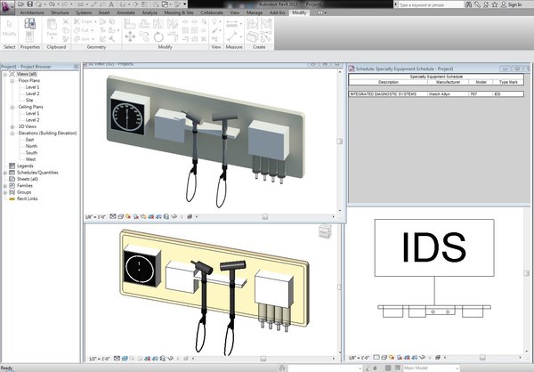 Building Revit Family scale graphic annotation
