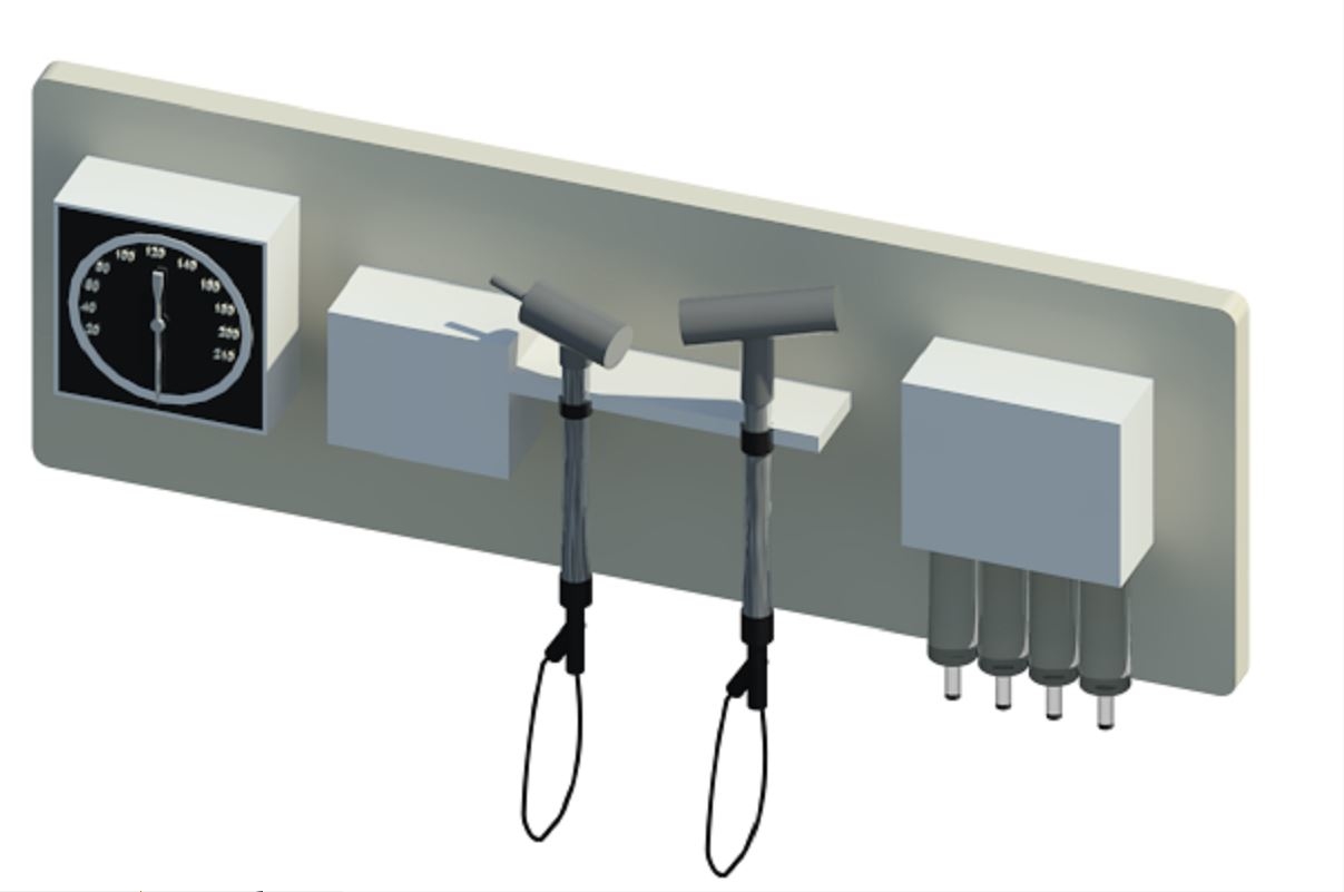 Building Revit Family Welch Allyn Integrated