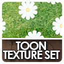 Texture toon grass ground