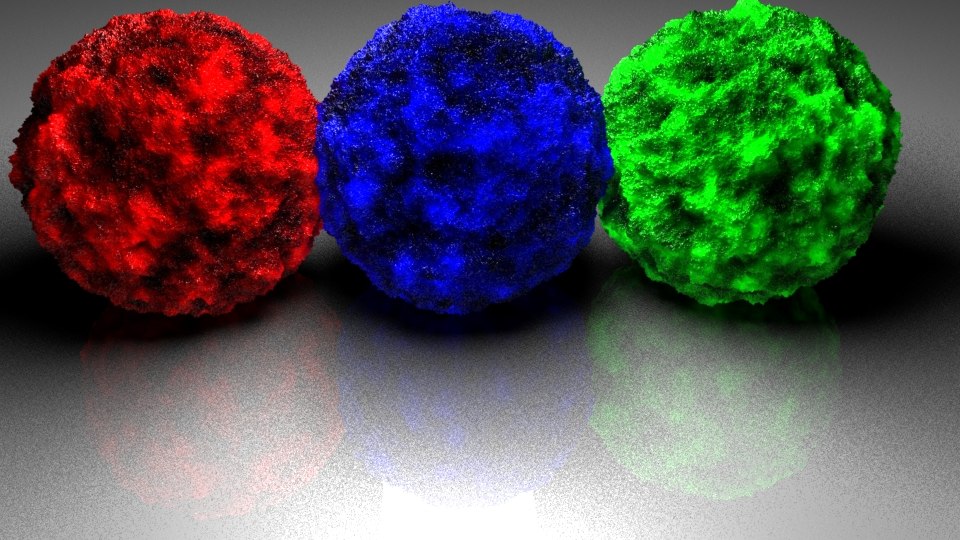 Materials Maya Luminance rock crystal