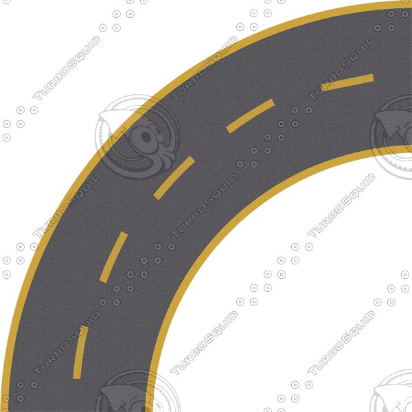 Texture PNG road element realistic