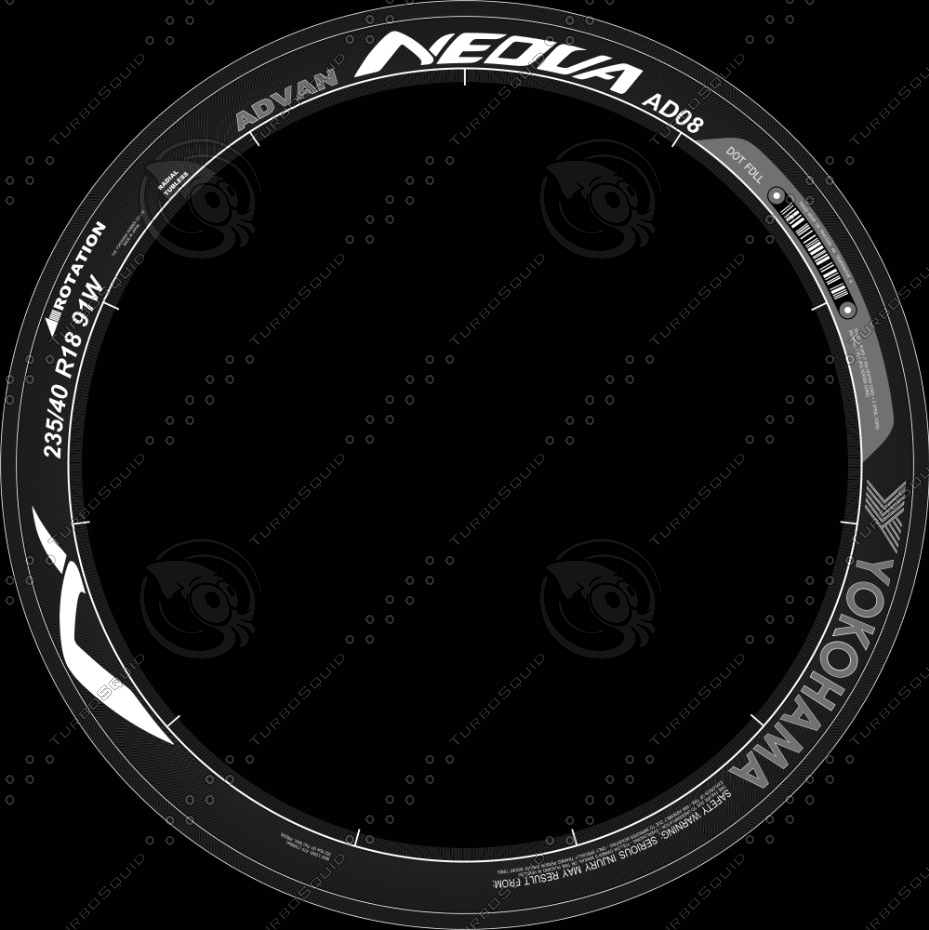 Texture Tire Yokohama Advan