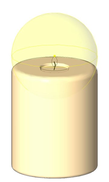 Building Revit Family lantern garden Decorative