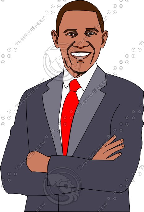 Shapes Obama Barack inkscape