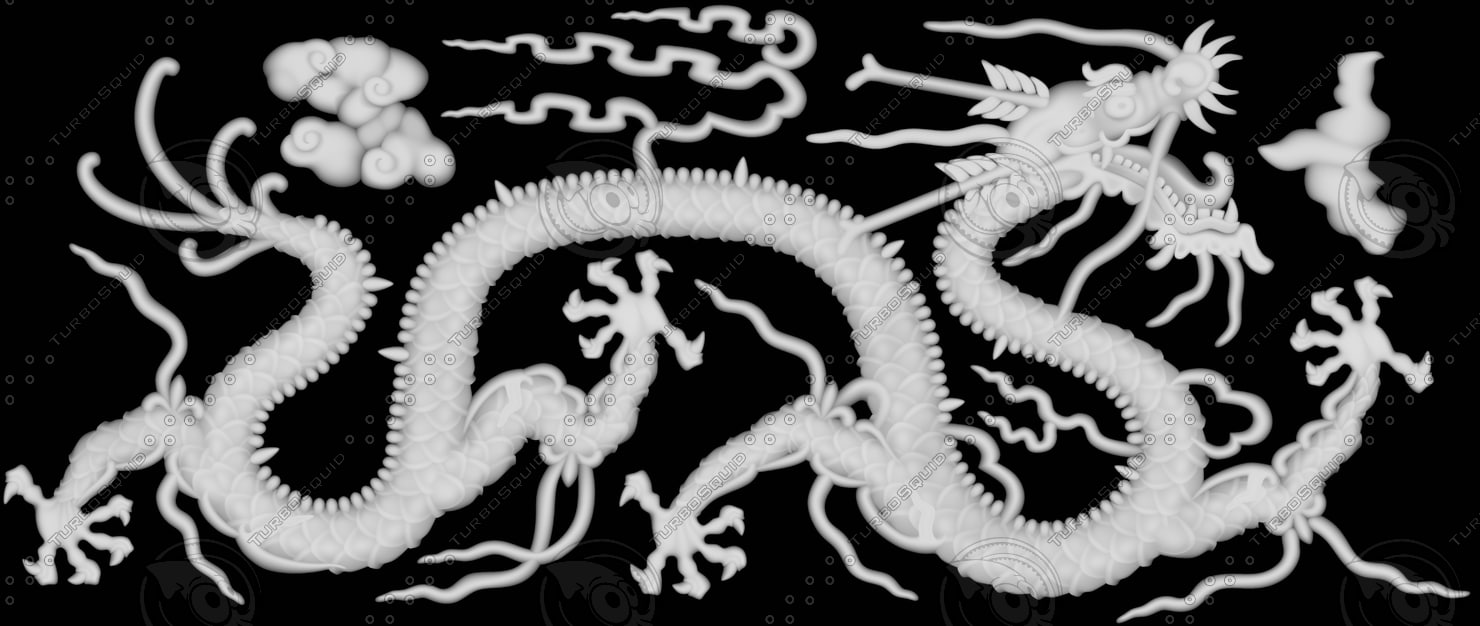Texture JPEG Chinese Dragon