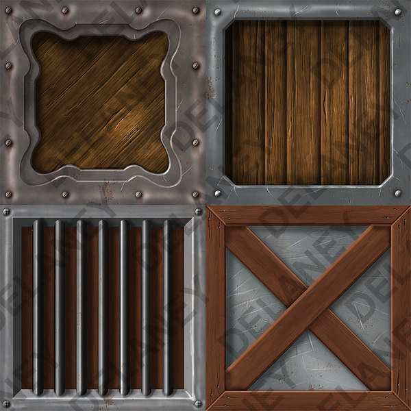 Metal Crate Texture