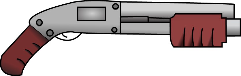 Shapes Adobe Illustrator Shotgun Gun Vector