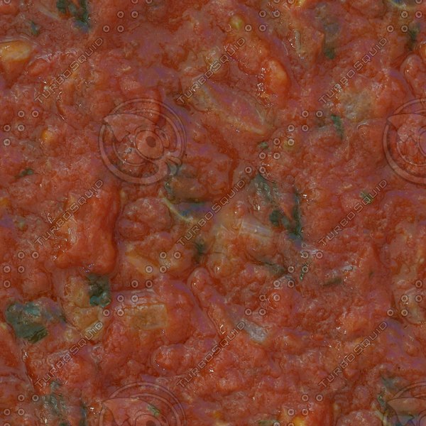 Texture PNG tomato sauce parsley