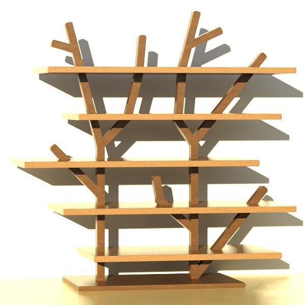 Building Revit Family bookshelf book Furniture