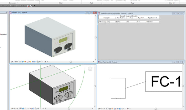 Building Revit Family Stryker Control FloControl