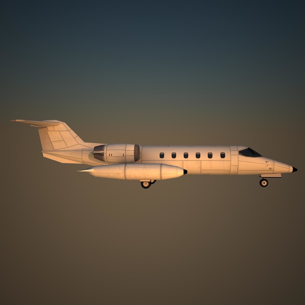 learjet 35 3d model