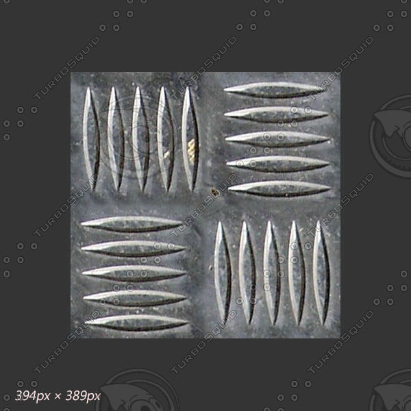 Texture Targa plate thread diamond