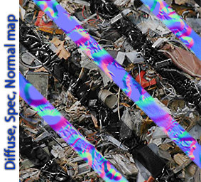 Texture PNG Rubbish trash Tileable