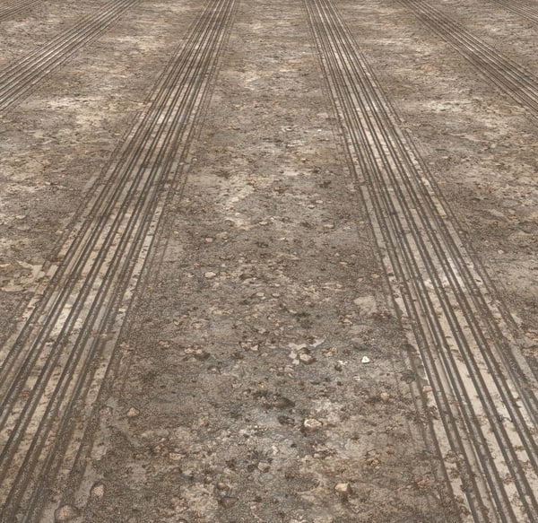 Texture JPEG dirt road tileable