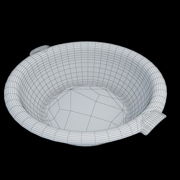 3d model plastic basin 1