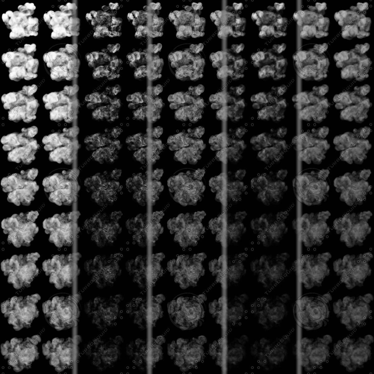 Texture Targa smoke animated fume