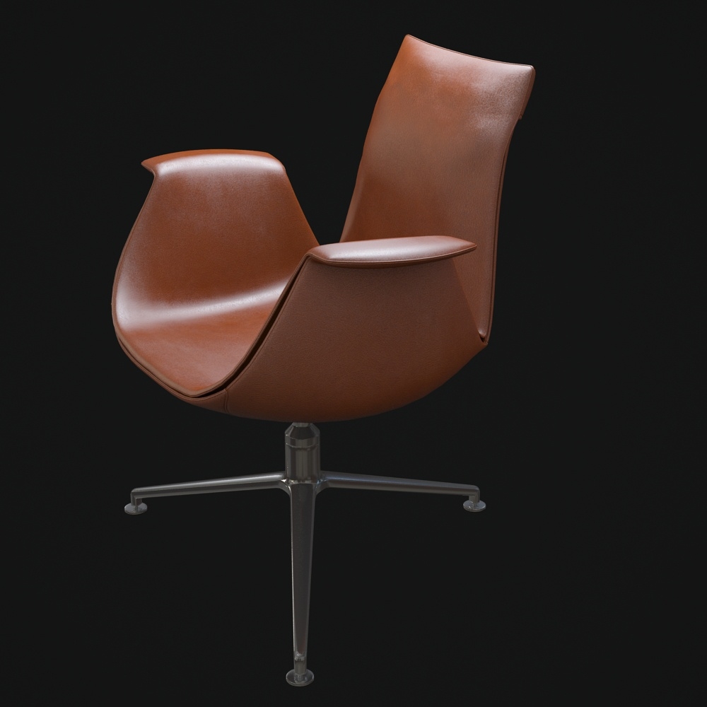 fk-lounge-chair 3d max