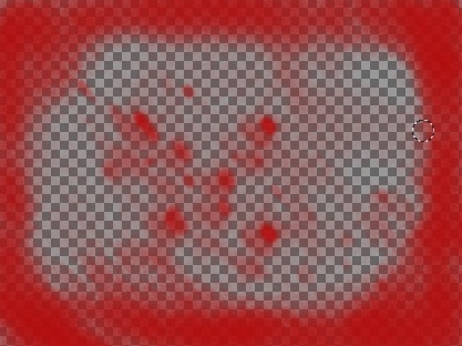Texture PNG screen blood game