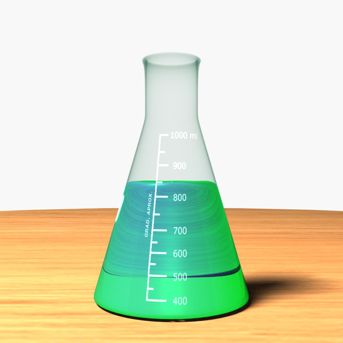 erlenmeyer flask 3d model erlenmeyer flask 3d model