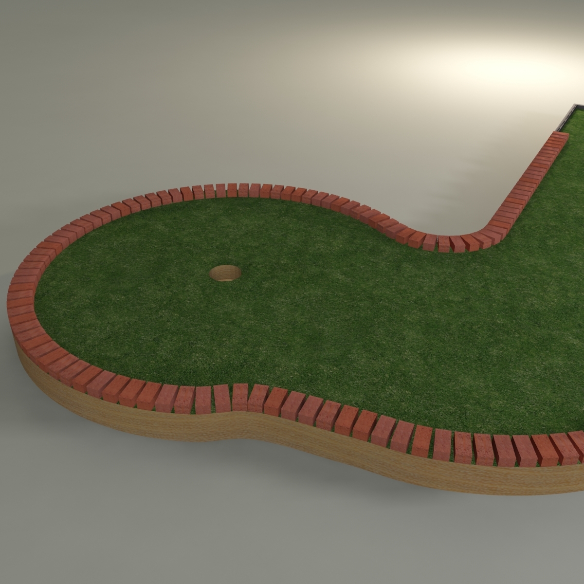 mini golf course 3d max