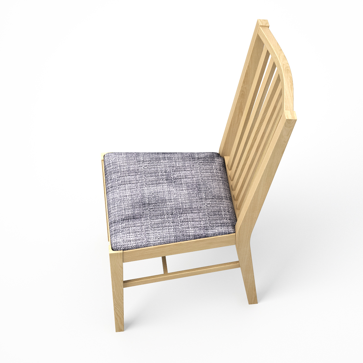 3d norrnas dining chair oak