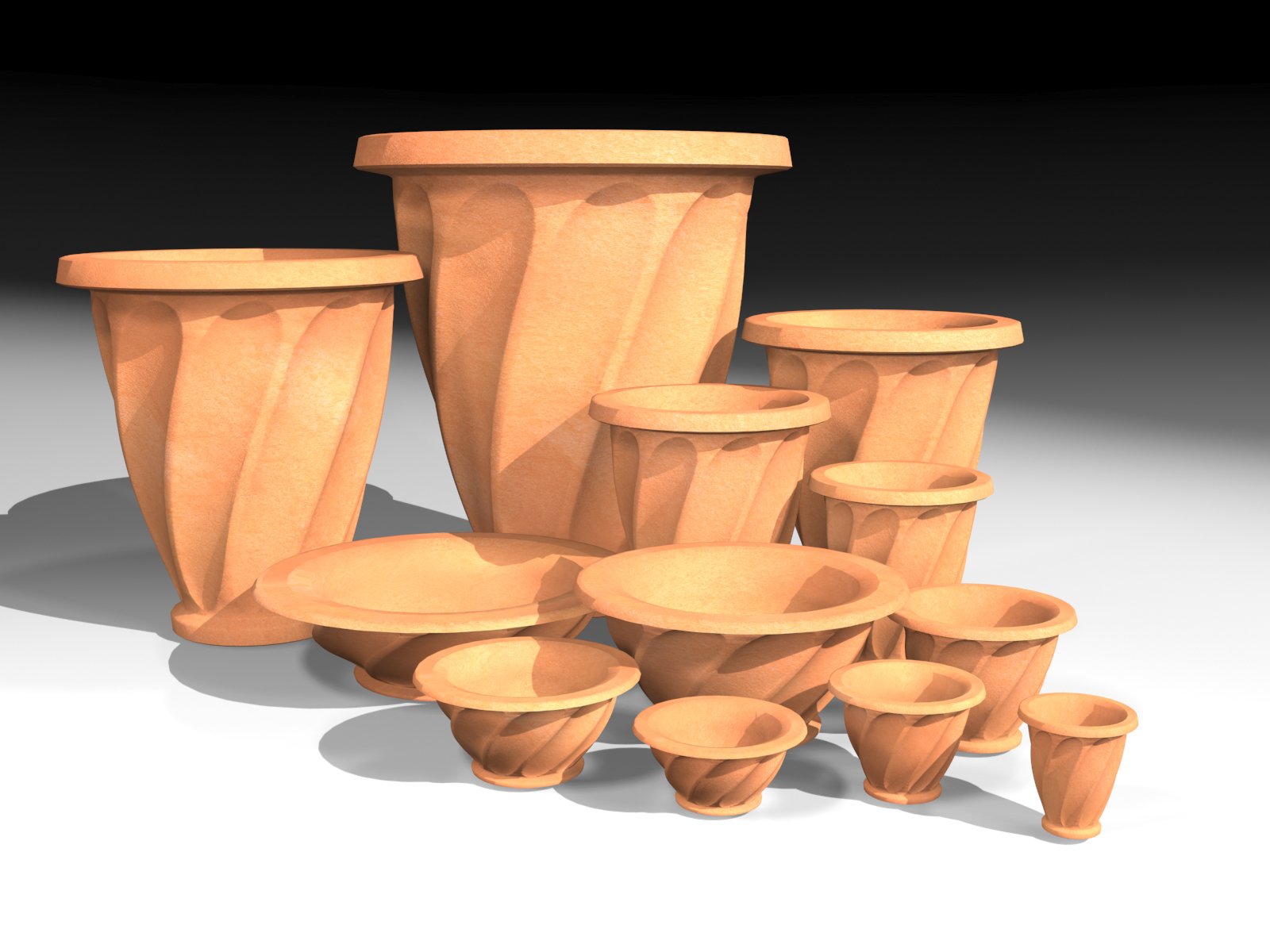 Materials terracotta material seamless