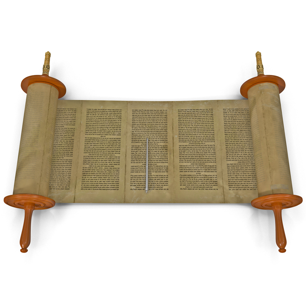 torah scroll 3d max