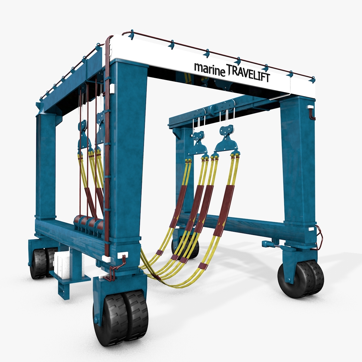 3d model of travel lift