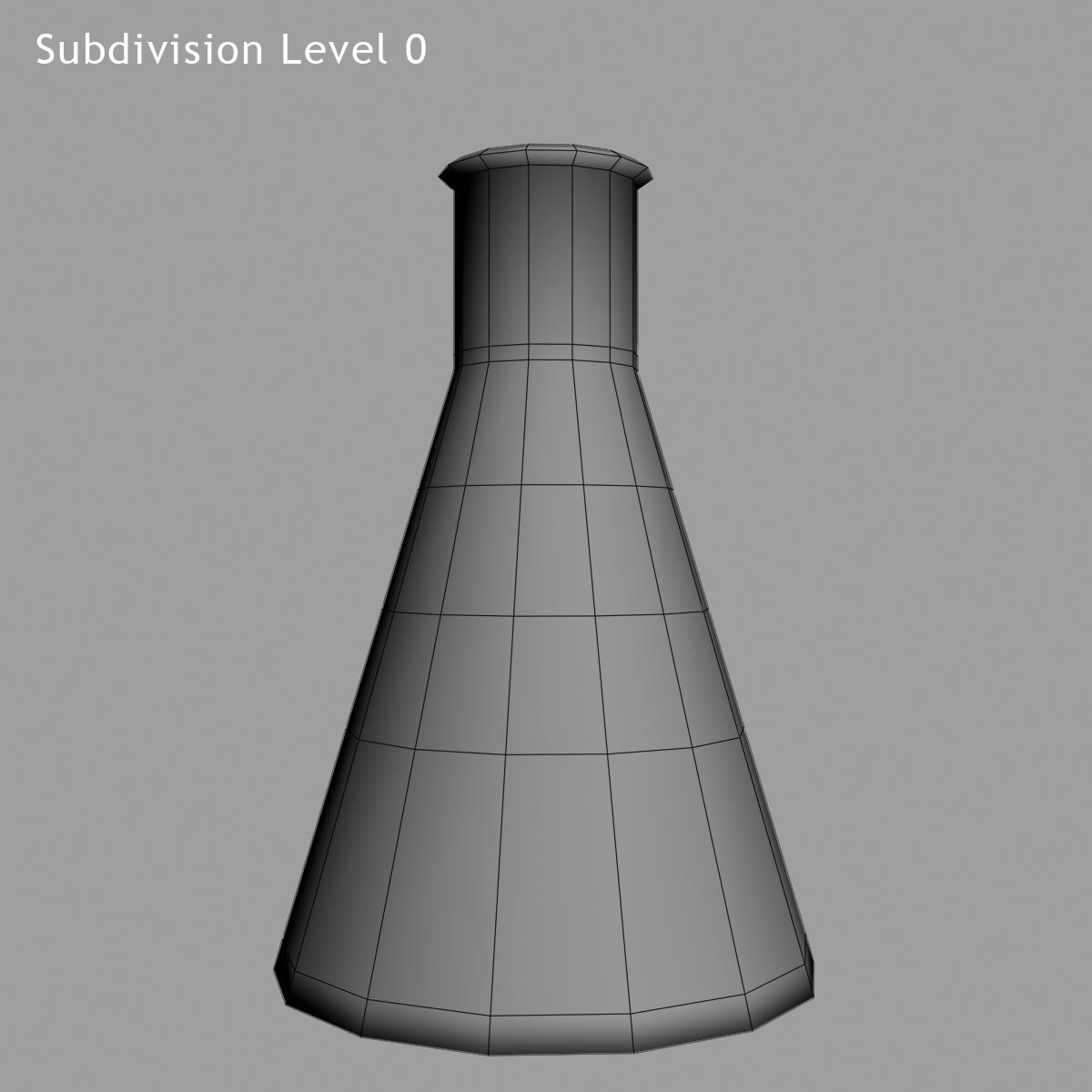 erlenmeyer flask 3d model