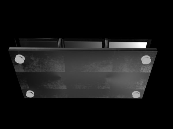 Texture table modern glass