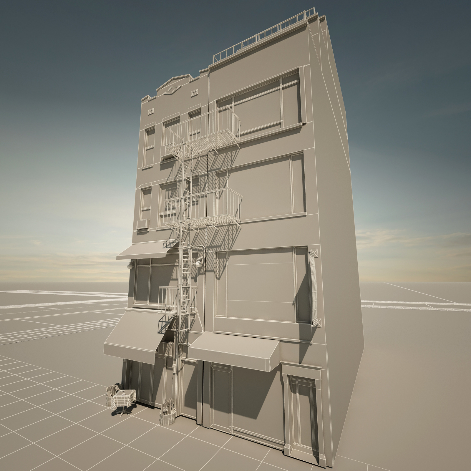 3d model new york buildings