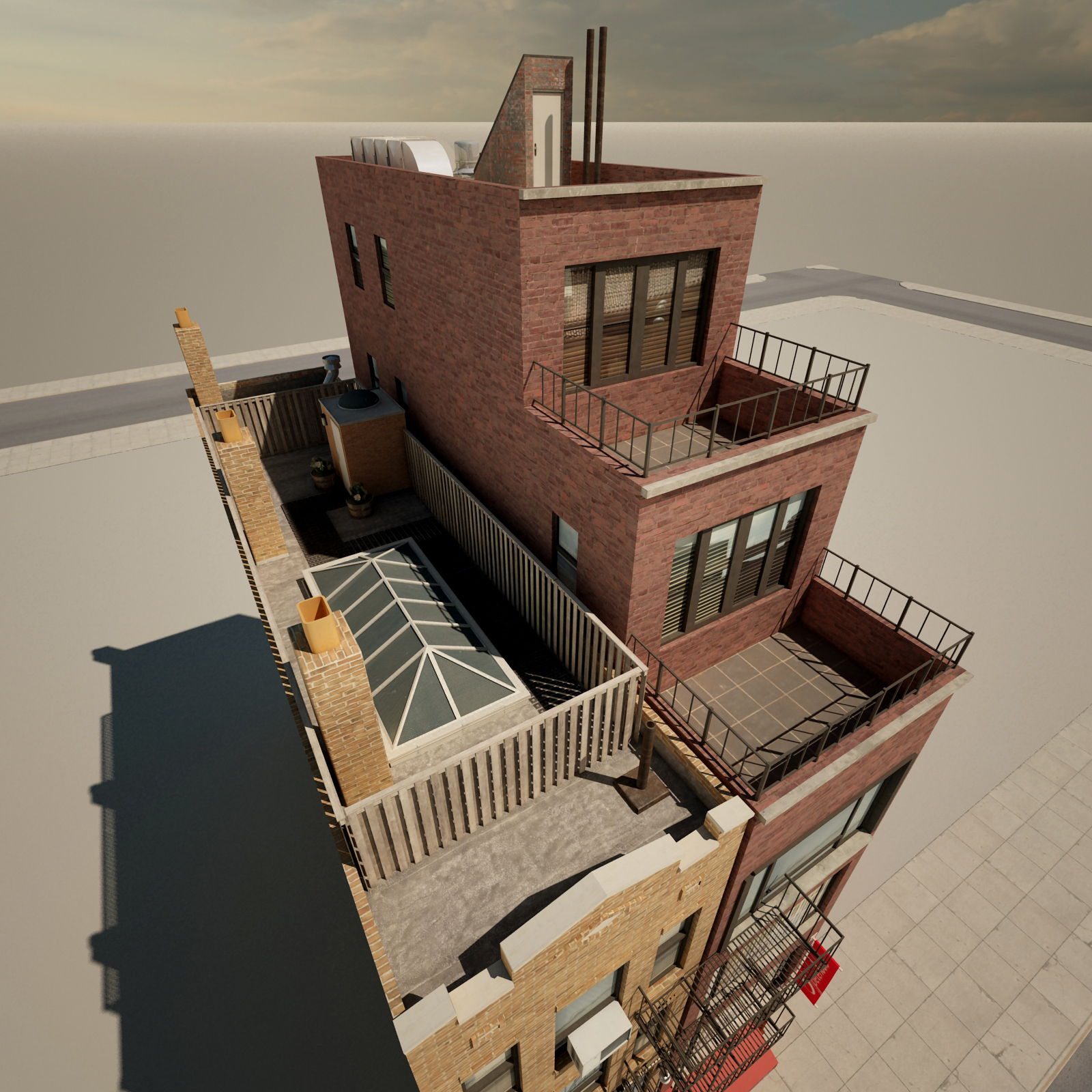 3d model new york buildings