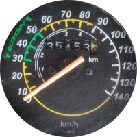 Texture speedometer tachometer Ninja