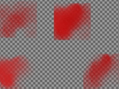 Texture PNG screen blood game