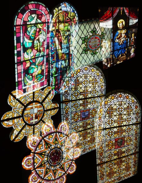 Church Stained Glass Texture