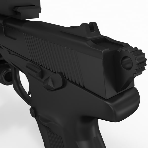 toy gun 3d model
