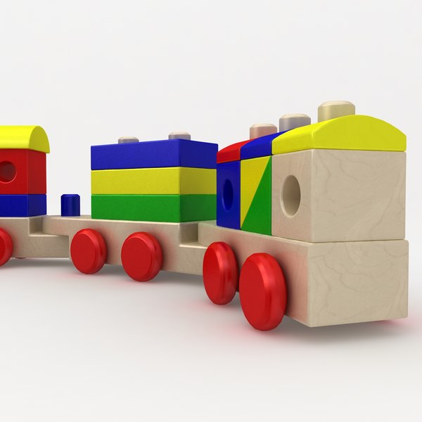 3d toy train