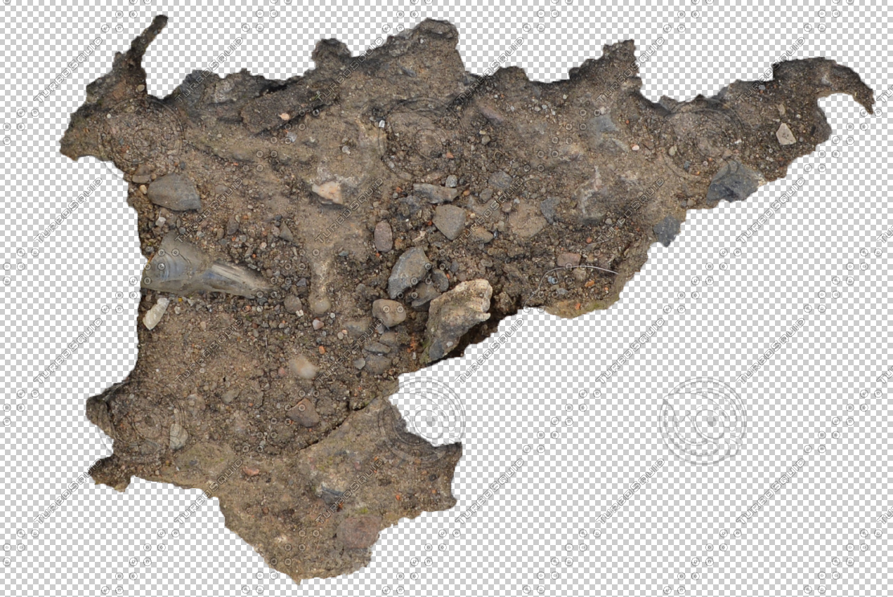 Texture PNG decal pothole dirt