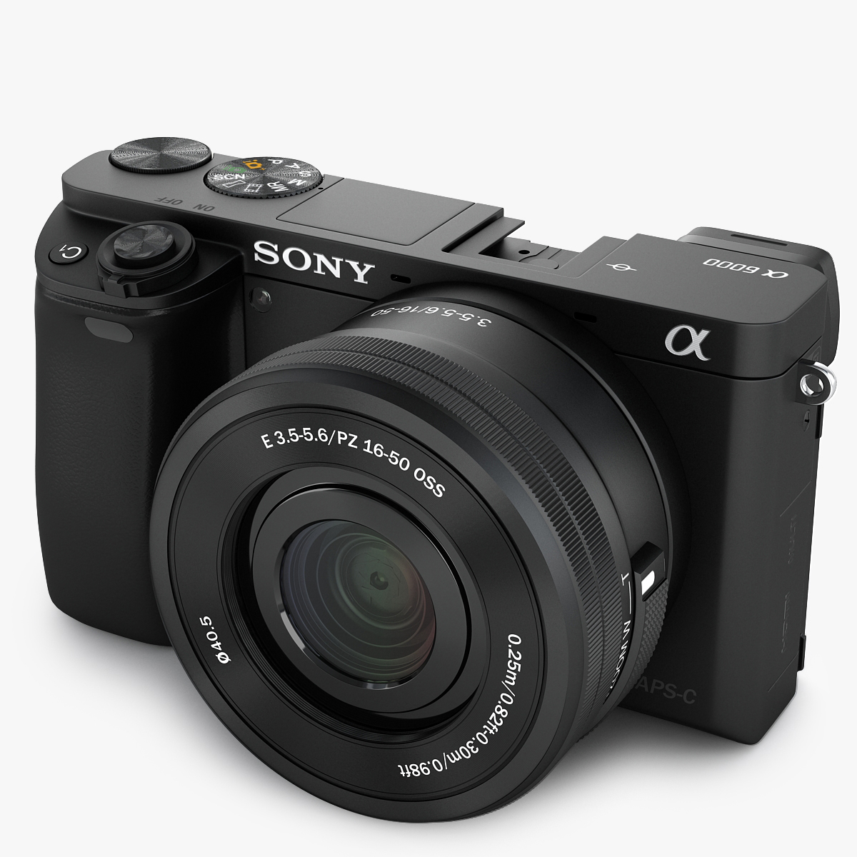 3dsmax sony alpha 6000