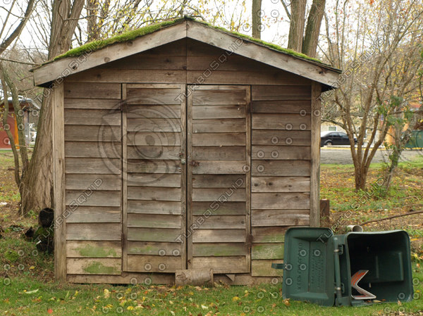 Texture shed storage shack