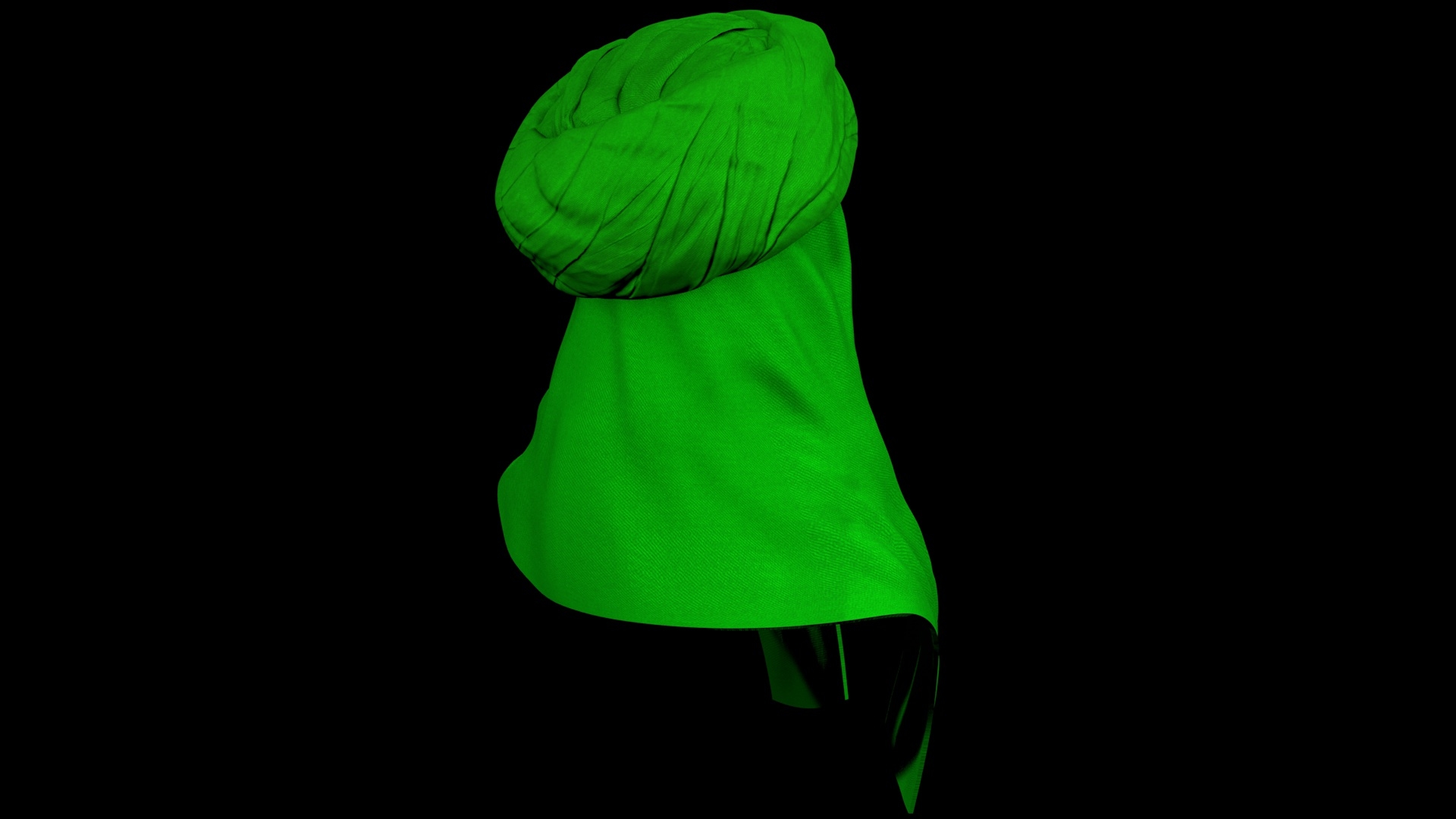 arabic turban 3d c4d