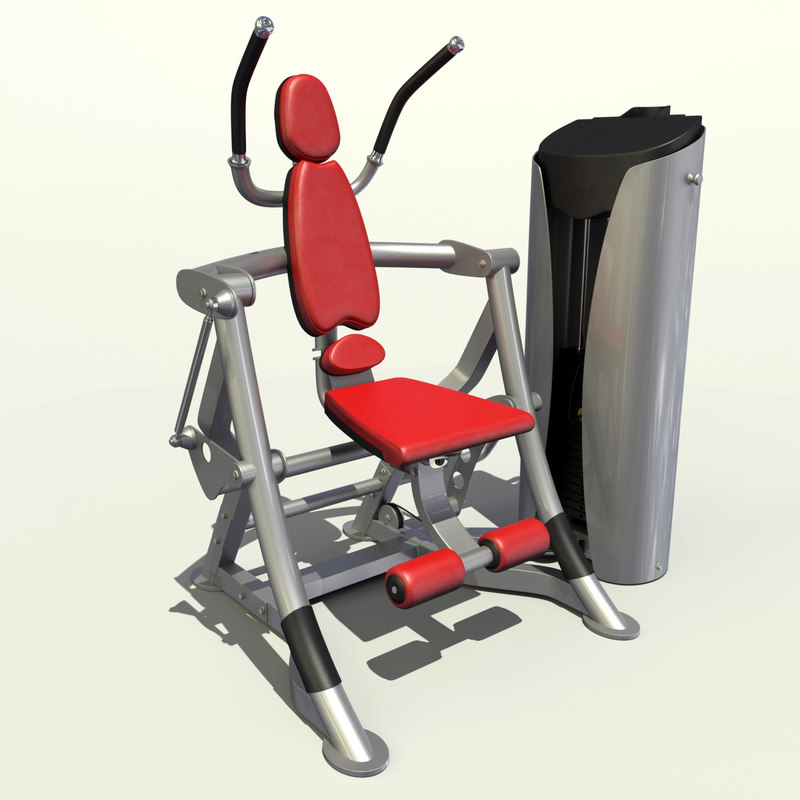 abs workout 3d model