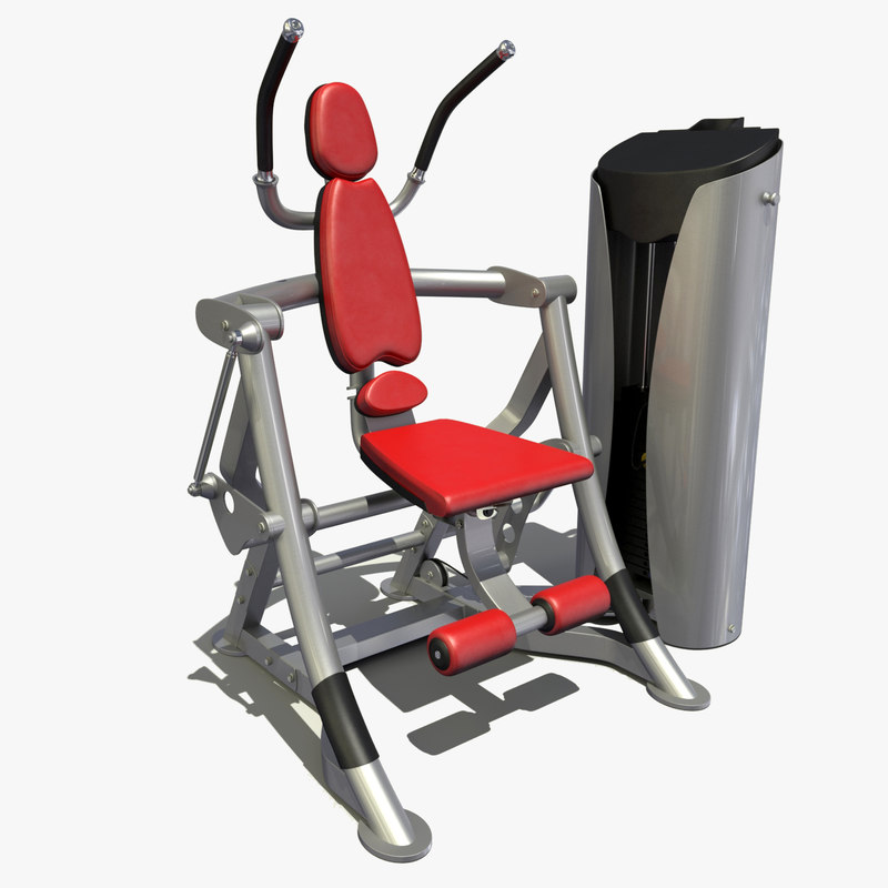 abs workout 3d model