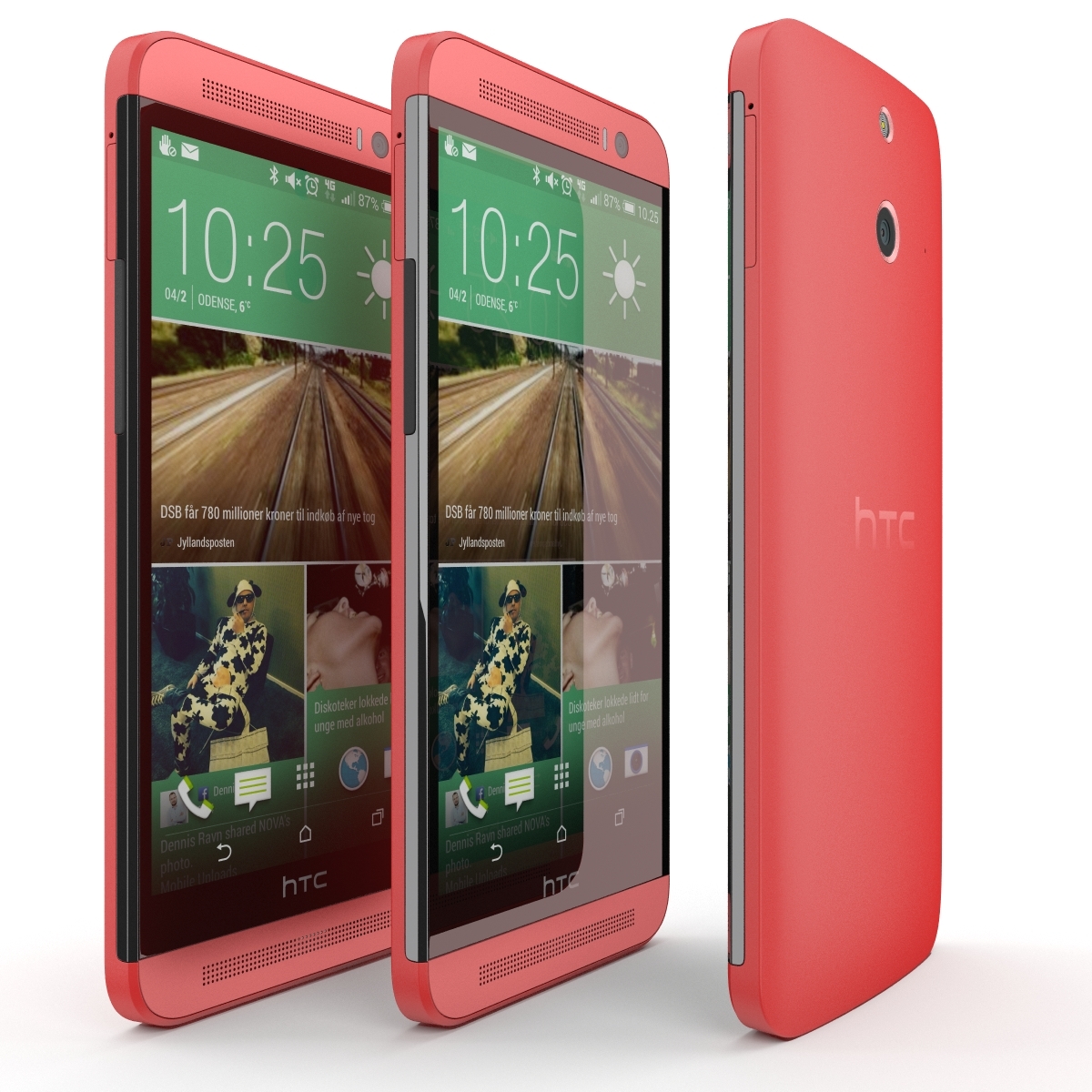 3d htc e8 colors model