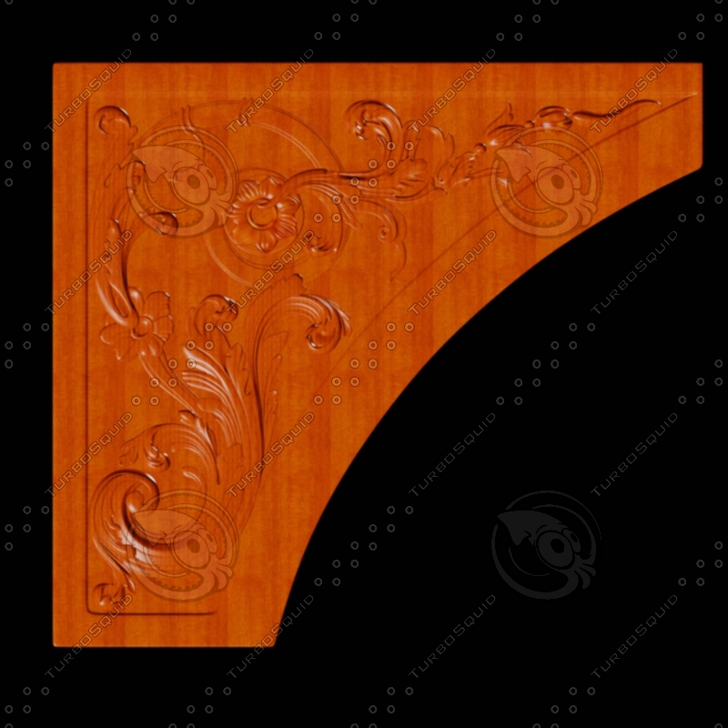 cnc wood carving obj