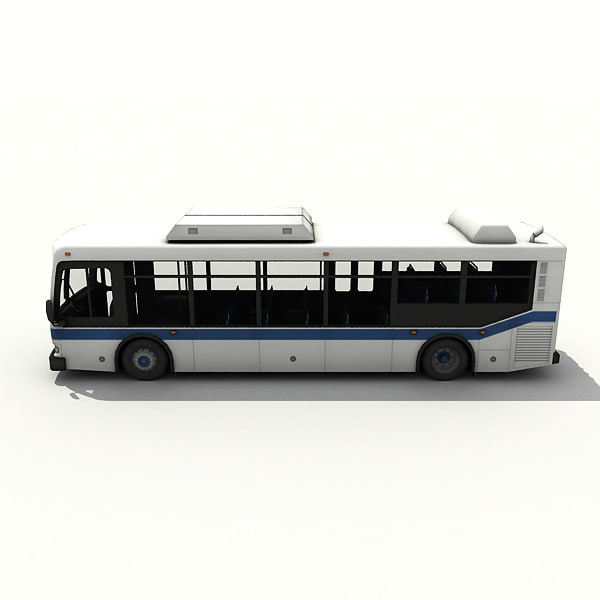 city bus 3d model