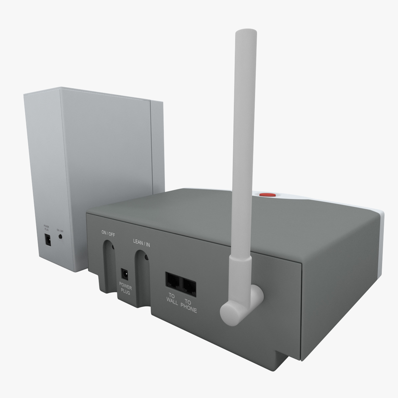 home security lasershield set 3d model